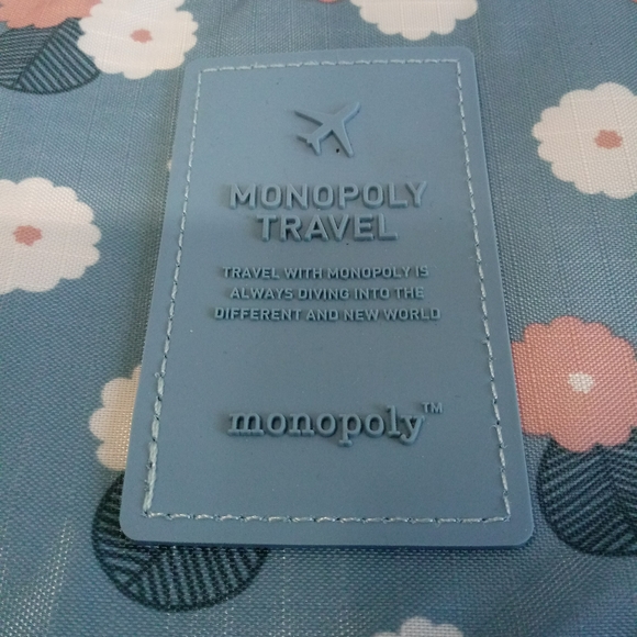 monopoly travel | Bags | Monopoly Travel Case Cosmetic Bag Made In ...